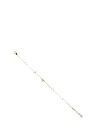 Collection-Alper Tunçoku Kadın Kuş Detaylı Altın Rengi Bileklik EU