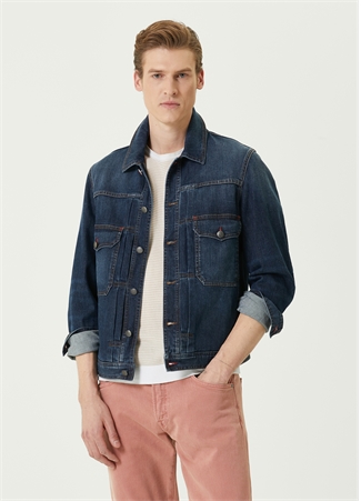 Canali Erkek Mavi Pili Detaylı Jean Mont 48 It Canali Erkek Mavi Pili Detaylı Jean Mont 48 It