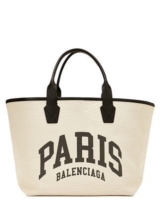 Balenciaga Kadın City Paris Bej Çanta Eu