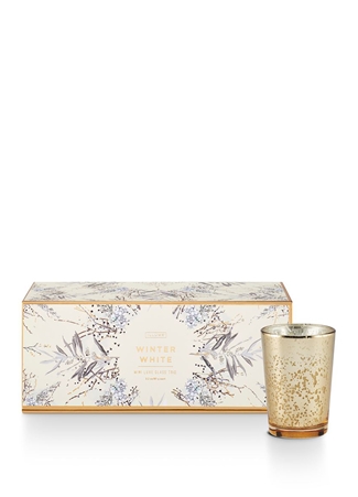 Illume Mini Lux Mercury 3lü Mum Seti Beyaz Illume Mini Lux Mercury 3lü Mum Seti Beyaz