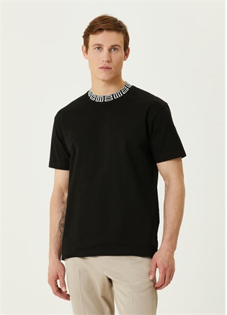 Ambush Erkek Siyah Yakası Jakarlı T-shirt S Eu Ambush Erkek Siyah Yakası Jakarlı T-shirt S Eu