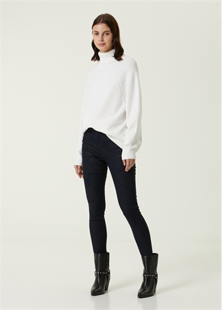 Network Kadın Slim Fit Lacivert Pantolon 32 Eu Network Kadın Slim Fit Lacivert Pantolon 32 Eu