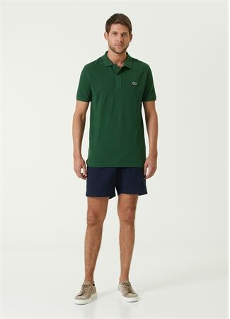 Lacoste Erkek Slim Fit Lacivert Bermuda 40 EU