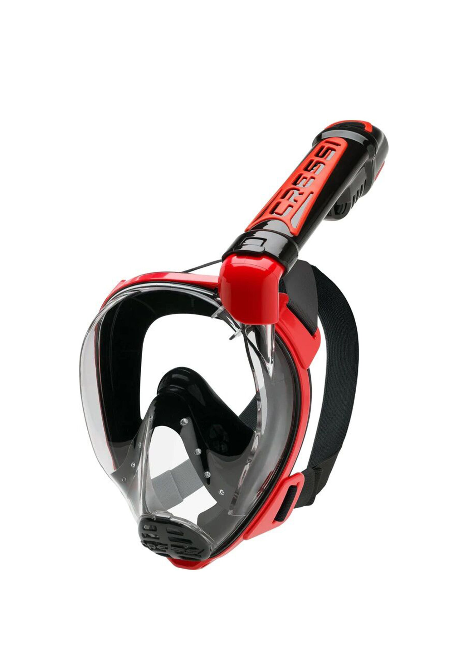 Cressi - Duke M/L Black Red Full Face Diving Mask