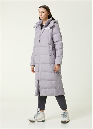 The North Face Kadın Triple C Gri Uzun Parka S EU