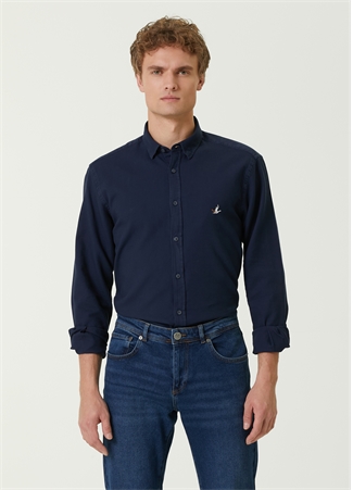 Beymen Club Erkek Comfort Fit Lacivert Gömlek S Beymen Club Erkek Comfort Fit Lacivert Gömlek S