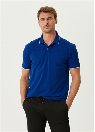 Network Erkek Saks Polo Yaka T-shirt Mavi S Eu Network Erkek Saks Polo Yaka T-shirt Mavi S Eu