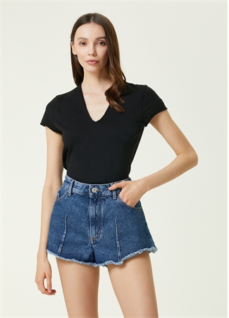 Zadig&voltaire Kadın Siyah Sırtı Desenli Detaylı T-shirt Xs Eu Zadig&voltaire Kadın Siyah Sırtı Desenli Detaylı T-shirt Xs Eu