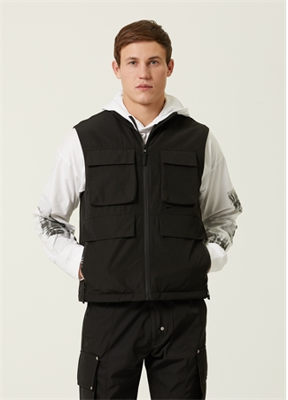 Calvin Klein Erkek Siyah Utility Yelek M EU Calvin Klein Erkek Siyah Utility Yelek M EU