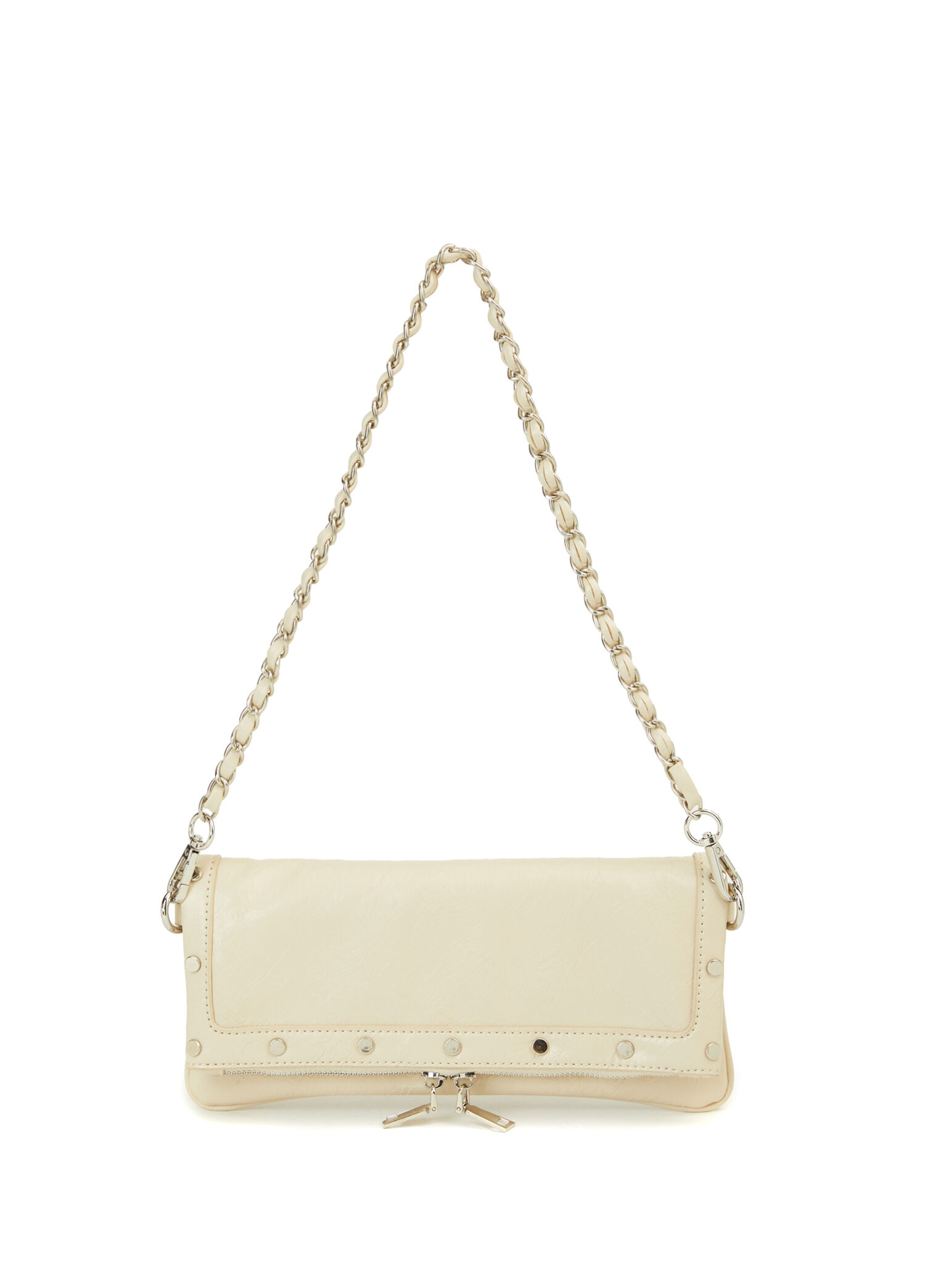 Divarese - Bej Kadın Clutch - Bej