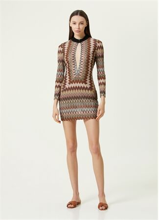 Nisse Kadın Daija Desenli Kesim Detaylı Mini Elbise 34 Eu Nisse Kadın Daija Desenli Kesim Detaylı Mini Elbise 34 Eu