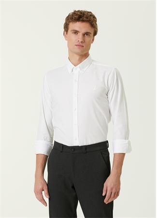 Beymen Club Erkek Slim Fit Beyaz Gömlek S EU Beymen Club Erkek Slim Fit Beyaz Gömlek S EU