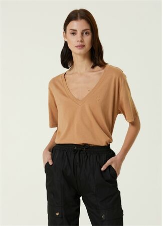 Network Kadın TSHIRT Kahverengi XS EU