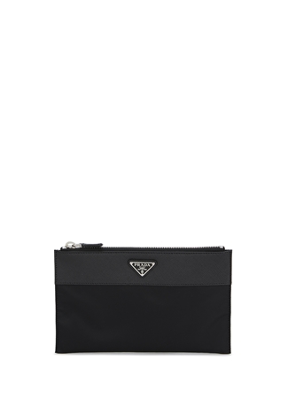 Prada Erkek Siyah Logo Detaylı El Portföyü Eu Prada Erkek Siyah Logo Detaylı El Portföyü Eu