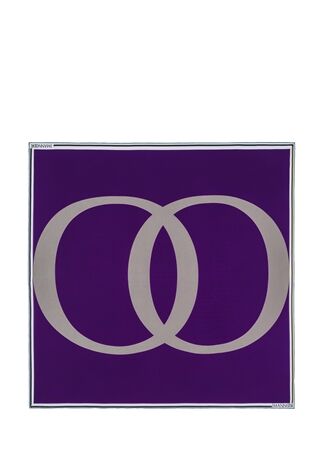 Imannoor Kadın Noor Mor İpek Şal EU