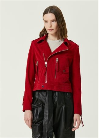 Due Two Kadın CEKET Kırmızı L EU