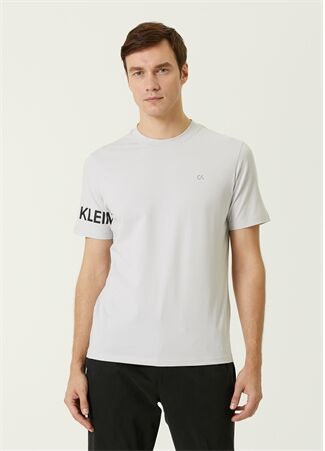 Ck Performance Erkek Gri Logo Detaylı T-shirt S EU Ck Performance Erkek Gri Logo Detaylı T-shirt S EU