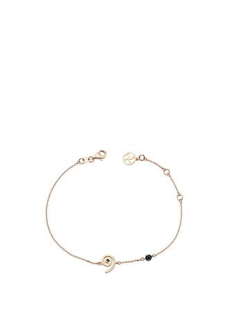 Bee Goddess Kadın Elpi Safir Taşlı Altın Rengi Bileklik EU IT Bee Goddess Kadın Elpi Safir Taşlı Altın Rengi Bileklik EU IT