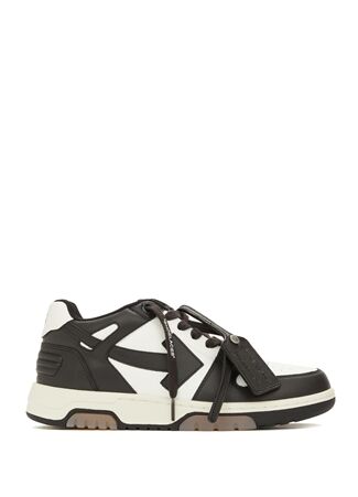 Off-White Kadın Siyah Beyaz Deri Sneaker 36 EU