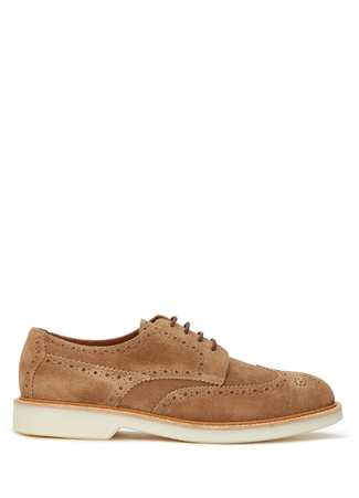 Brunello Cucinelli Erkek Camel Deri Ayakkabı Turuncu 4.5 Eu Brunello Cucinelli Erkek Camel Deri Ayakkabı Turuncu 4.5 Eu