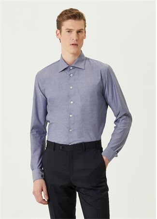 Beymen Erkek Slim Fit Mavi Gömlek S Eu