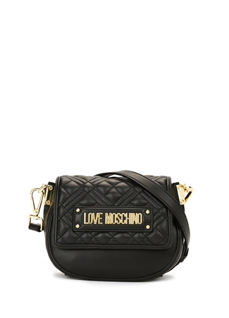 Love Moschino Kadın Siyah Logo Detaylı Çanta Eu Love Moschino Kadın Siyah Logo Detaylı Çanta Eu