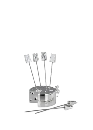 Sirmaison Silver İkram Çatal Seti Gri Sirmaison Silver İkram Çatal Seti Gri