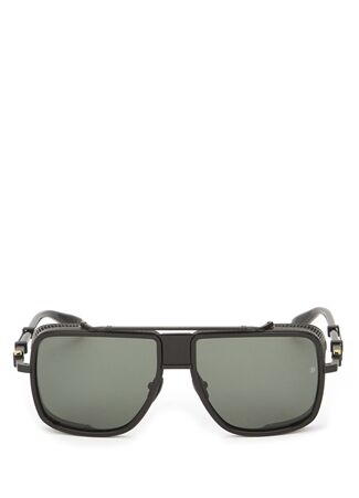 Balmain Erkek Siyah Köprü Detaylı Güneş Gözlüğü EU