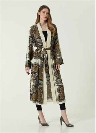 Network Kadın Regular Fit Haki Kaftan XL EU