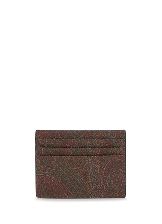 Etro Erkek Kahverengi Etnik Desenli Kartlık EU