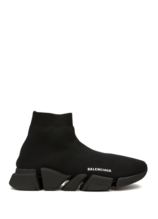 Balenciaga Erkek Speed Siyah Logolu Çorap Formlu Sneaker 42 EU Balenciaga Erkek Speed Siyah Logolu Çorap Formlu Sneaker 42 EU