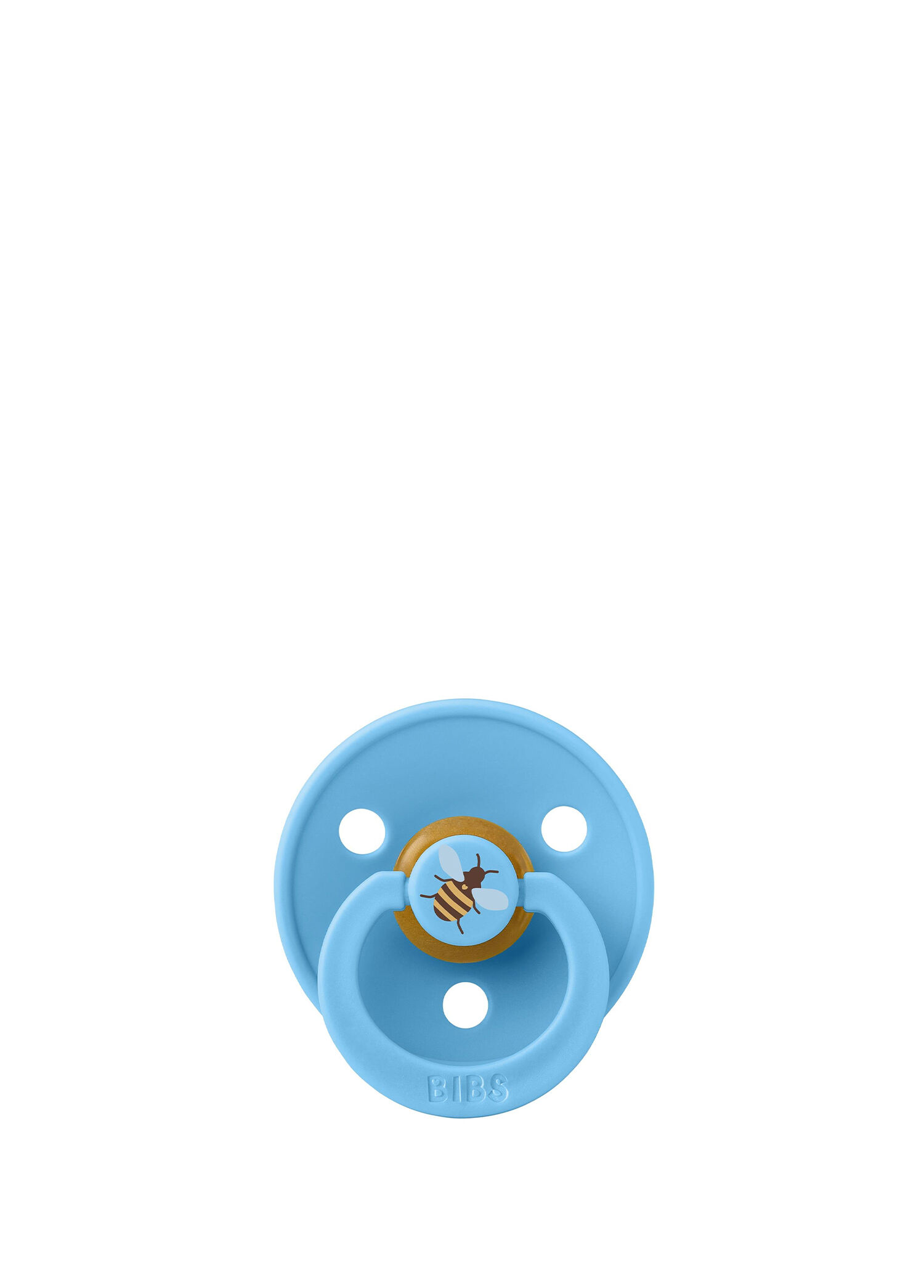 Bibs - Studio Colour Bumblebee Breeze Blue 18+ Moon Rubber Pacifier
