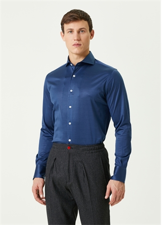 Canali Erkek Mavi Gömlek L EU Canali Erkek Mavi Gömlek L EU