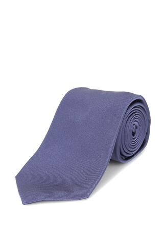 Beymen Collection Erkek Mavi İpek Kravat EU IT