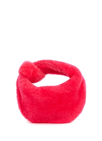 Bottega Veneta Kadın Jodi Mini Pembe Shearling El Çantası EU Bottega Veneta Kadın Jodi Mini Pembe Shearling El Çantası EU