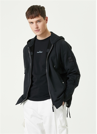 Stone Island Shadow Erkek Siyah Kapüşonlu Sweatshirt S EU Stone Island Shadow Erkek Siyah Kapüşonlu Sweatshirt S EU