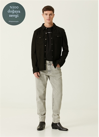 Academia Erkek Slim Fit Vizon Jean Pantolon Bej 34 IT Academia Erkek Slim Fit Vizon Jean Pantolon Bej 34 IT
