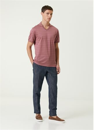 Palzileri Lab Erkek Mavi Beli Kordonlu Pantolon 50 IT