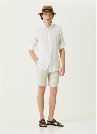 Fiji Erkek Gömlek Beyaz S Eu