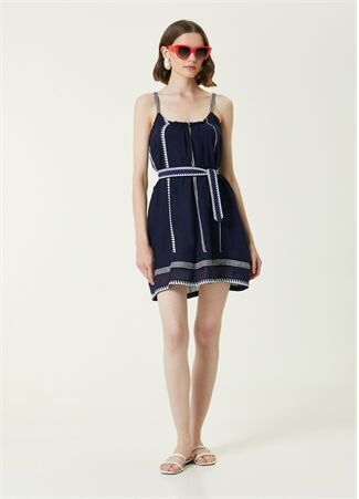 Lem Kadın Kaftan Lacivert Xs Eu