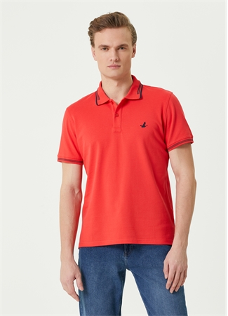 Beymen Club Erkek Comfort Fit Kırmızı Polo Yaka T-shirt S Beymen Club Erkek Comfort Fit Kırmızı Polo Yaka T-shirt S