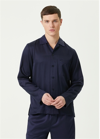 Cdlp Erkek Lacivert Pijama Üstü 48 IT Cdlp Erkek Lacivert Pijama Üstü 48 IT