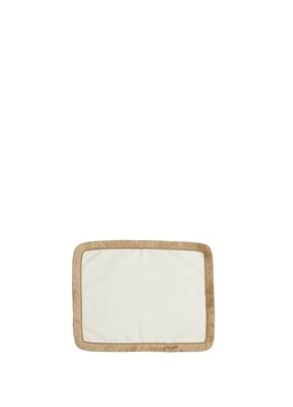 Maisonb Toile de Jouy Bej Beyaz Keten Amerikan Servis Çok Renkli