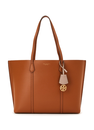 Tory Burch Kadın Taba Logolu Deri Alışveriş Çantası Turuncu Eu Tory Burch Kadın Taba Logolu Deri Alışveriş Çantası Turuncu Eu