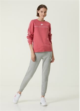 Nike Kadın NSW Essential Fleece Gri Eşofman Altı S EU