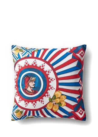 Chiara Alessi Positano Colorblocked 43x43 cm Dekoratif Yastık Çok Renkli Chiara Alessi Positano Colorblocked 43x43 cm Dekoratif Yastık Çok Renkli
