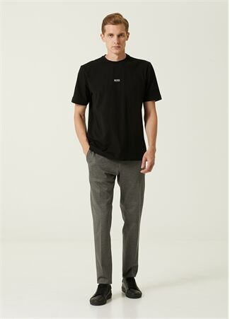 Boss Erkek Gri Beli Lastikli Pantolon 48 IT