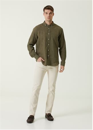 Beymen Club Erkek Slim Fit Bej Jean Pantolon 36