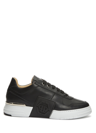 Philipp Plein Erkek Siyah Logo Detaylı Deri Sneaker 40 Eu Philipp Plein Erkek Siyah Logo Detaylı Deri Sneaker 40 Eu
