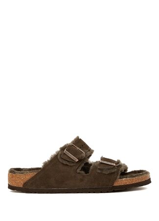 Birkenstock Erkek Arizona Shearling Kahverengi Terlik 42 EU Birkenstock Erkek Arizona Shearling Kahverengi Terlik 42 EU